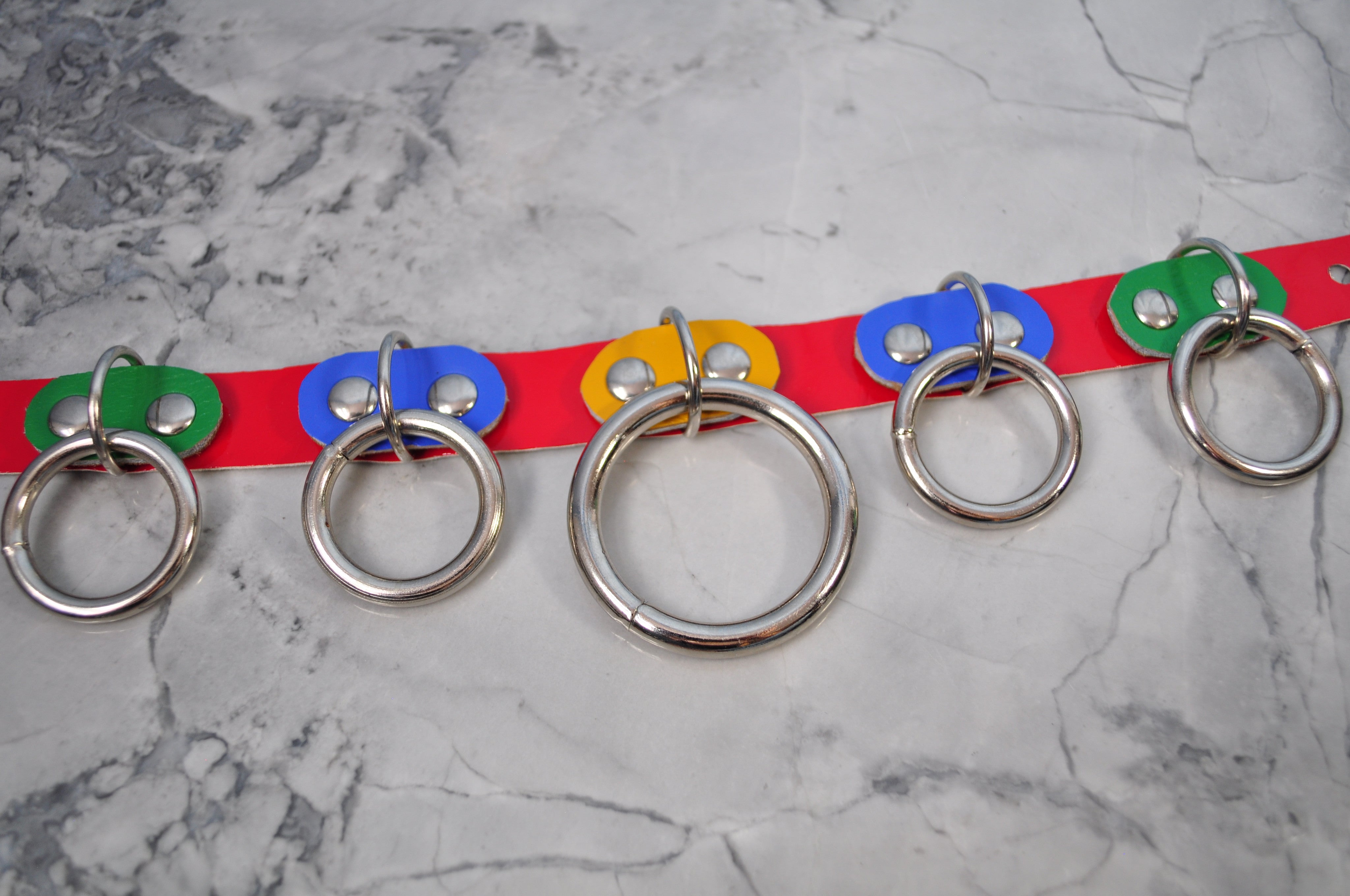 Rainbow Dominatrix collar – Shop Biohazard